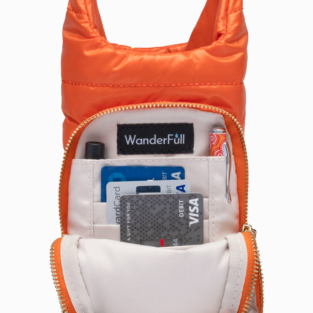 Clementine Orange Matte HydroBag – WanderFull